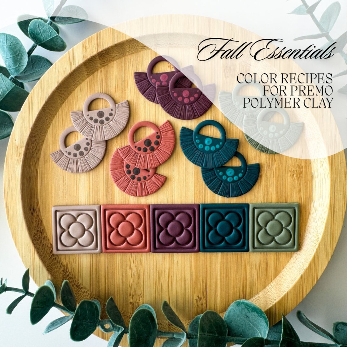 Premo Polymer Clay Color Recipe / Downloadable Tutorial / Fall ...