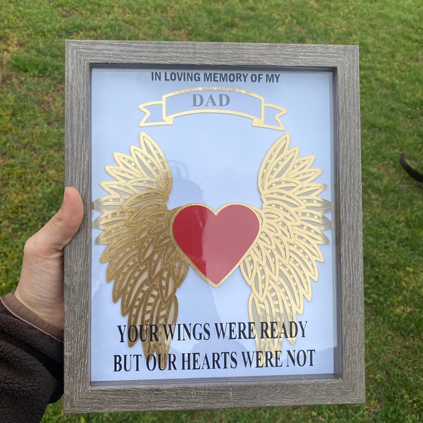 Memorial Shadow Box - Etsy