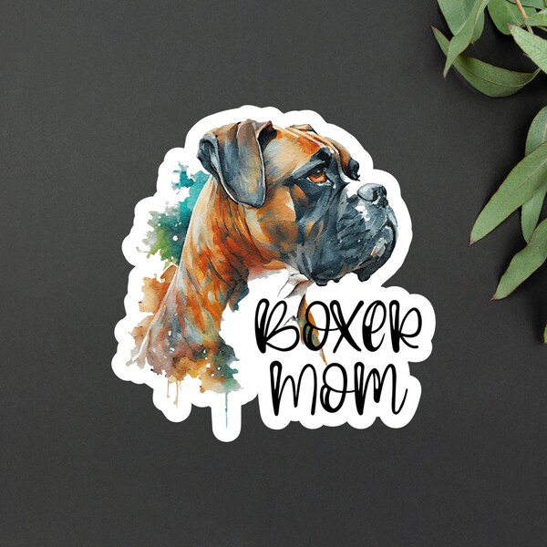 Boxer Mom - Etsy