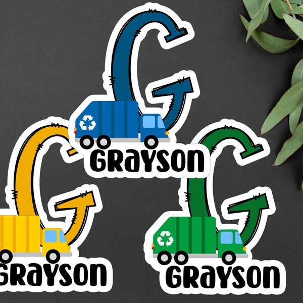 Garbage Truck Party - Etsy