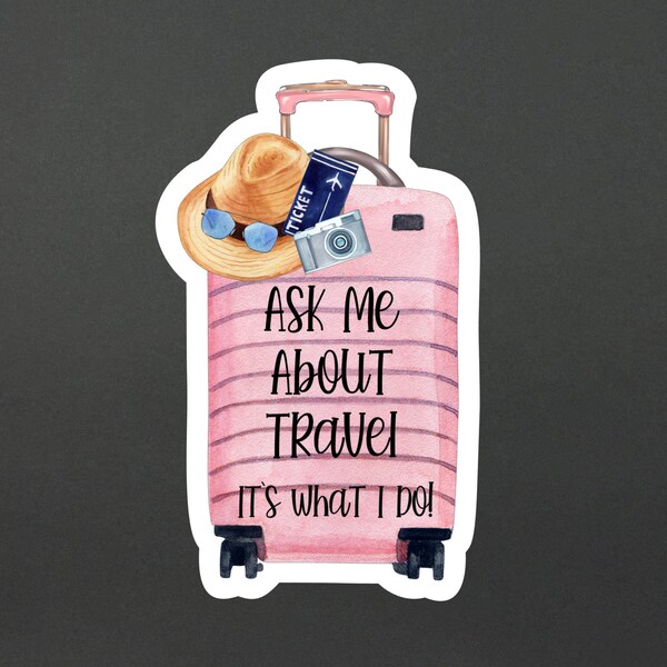 Travel Luggage Label - Etsy