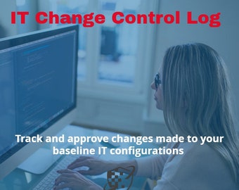Change Management Checklist Template Change Control Checklist Change ...