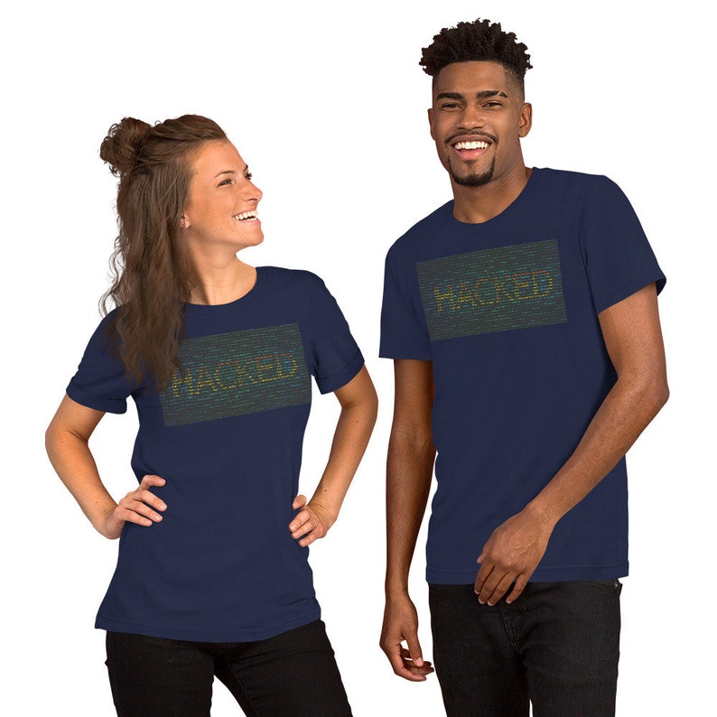 Hacked Unisex Cyber Security T-shirt - Etsy