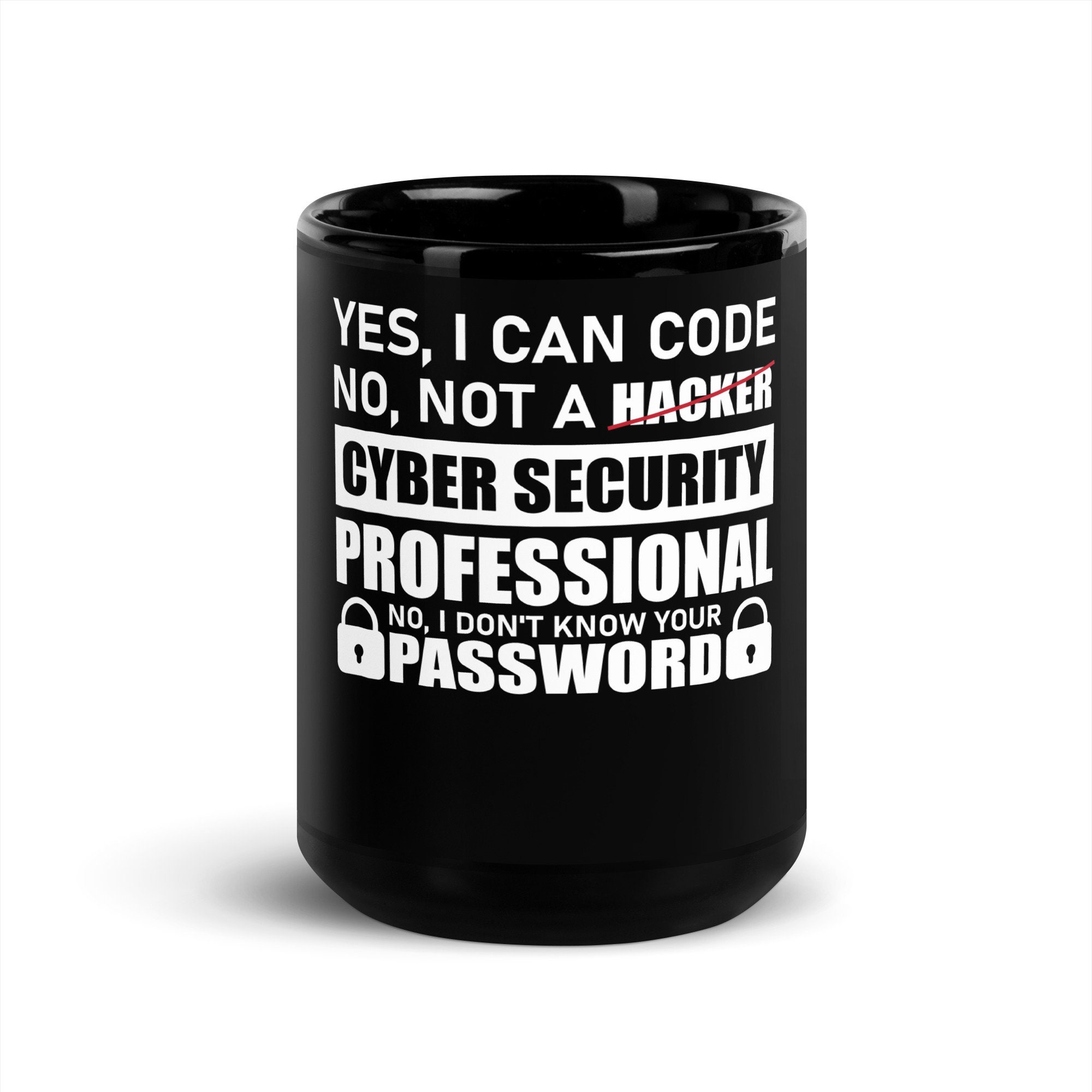 I'm Not a Hacker Cyber Security Coffee Mug - Etsy