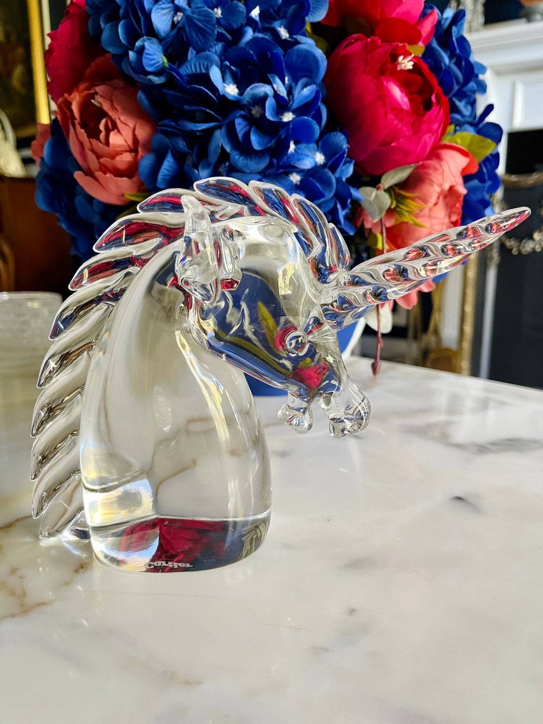 Cartier Crystal Unicorn - Etsy