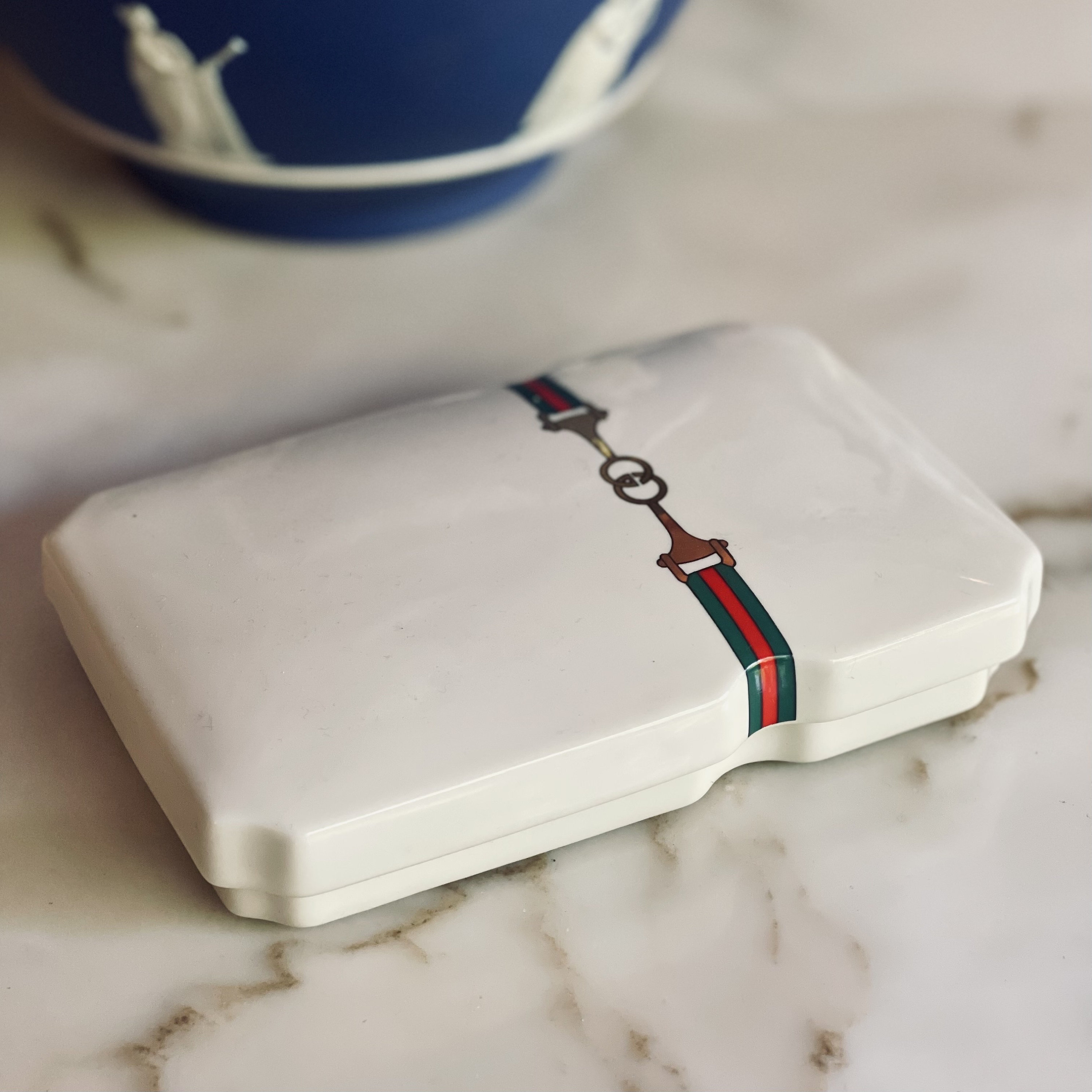 Gucci Horsebit Porcelain Incense Holder Trinket Box - Etsy