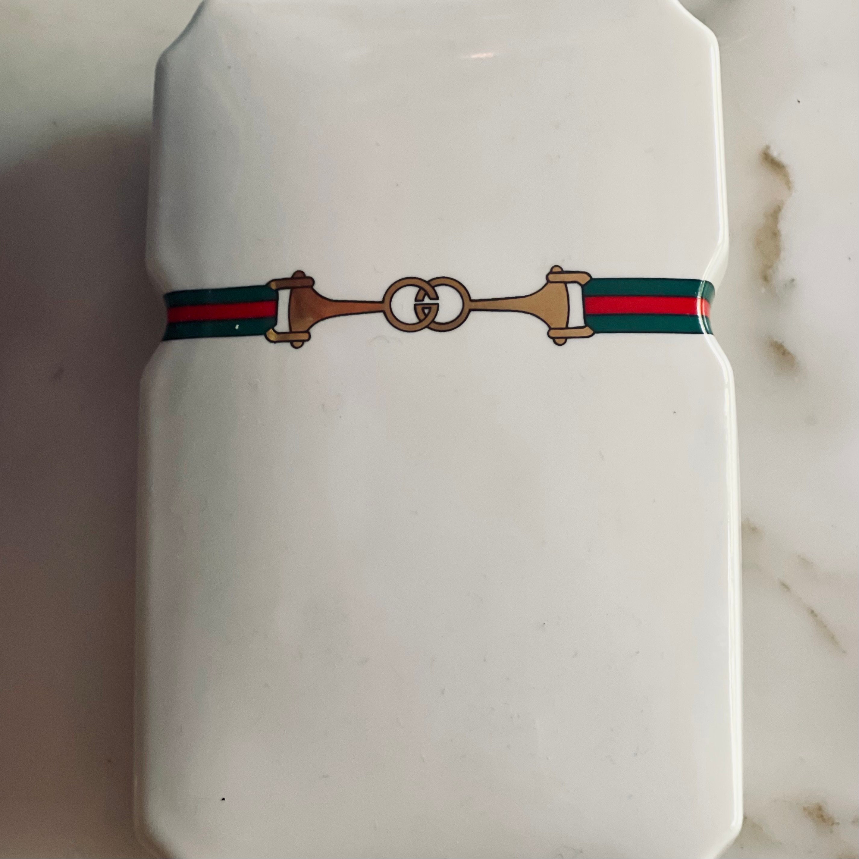 Gucci Horsebit Porcelain Incense Holder Trinket Box - Etsy