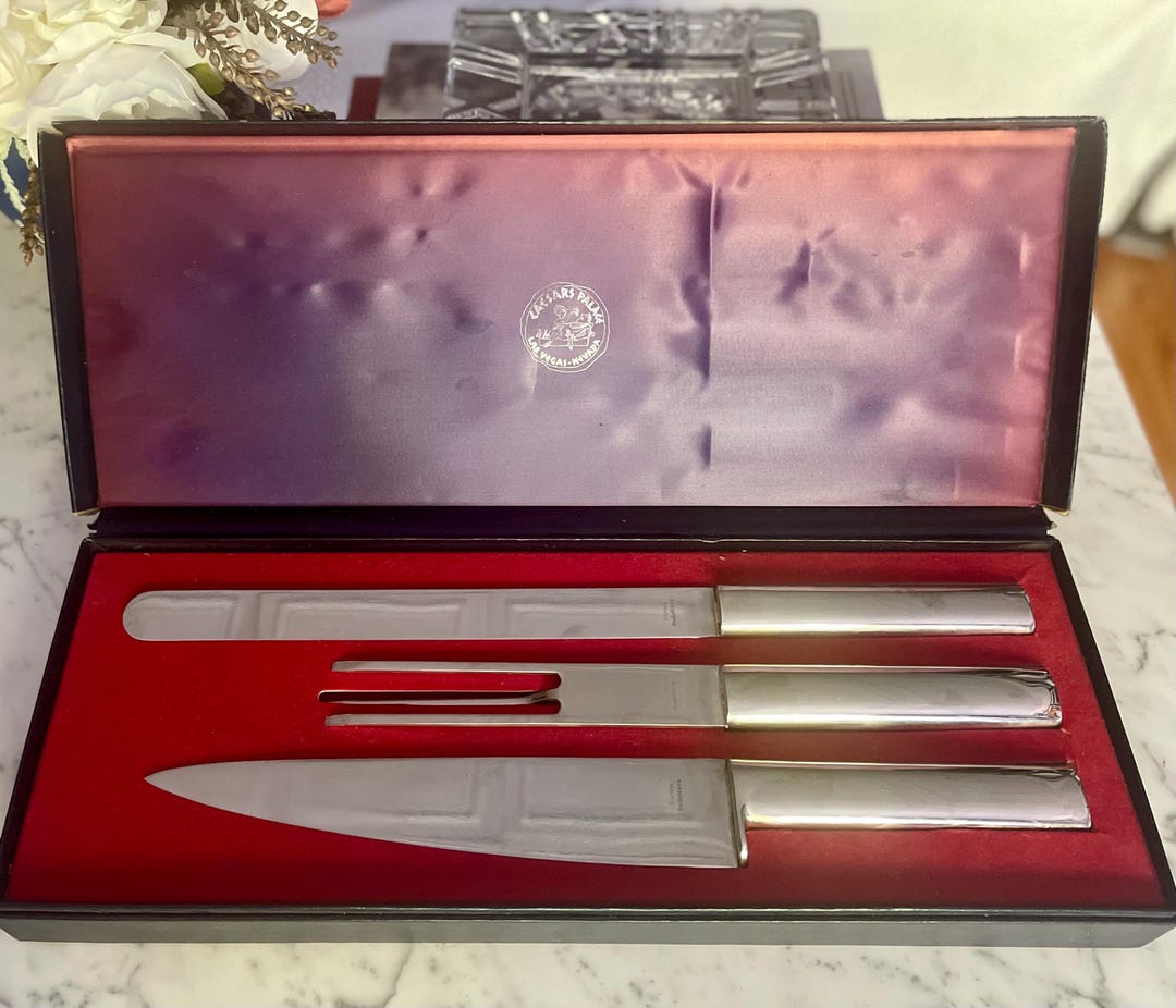 Carving Knives Set Boda Nova Stainless Caesars Palace Mikael ...