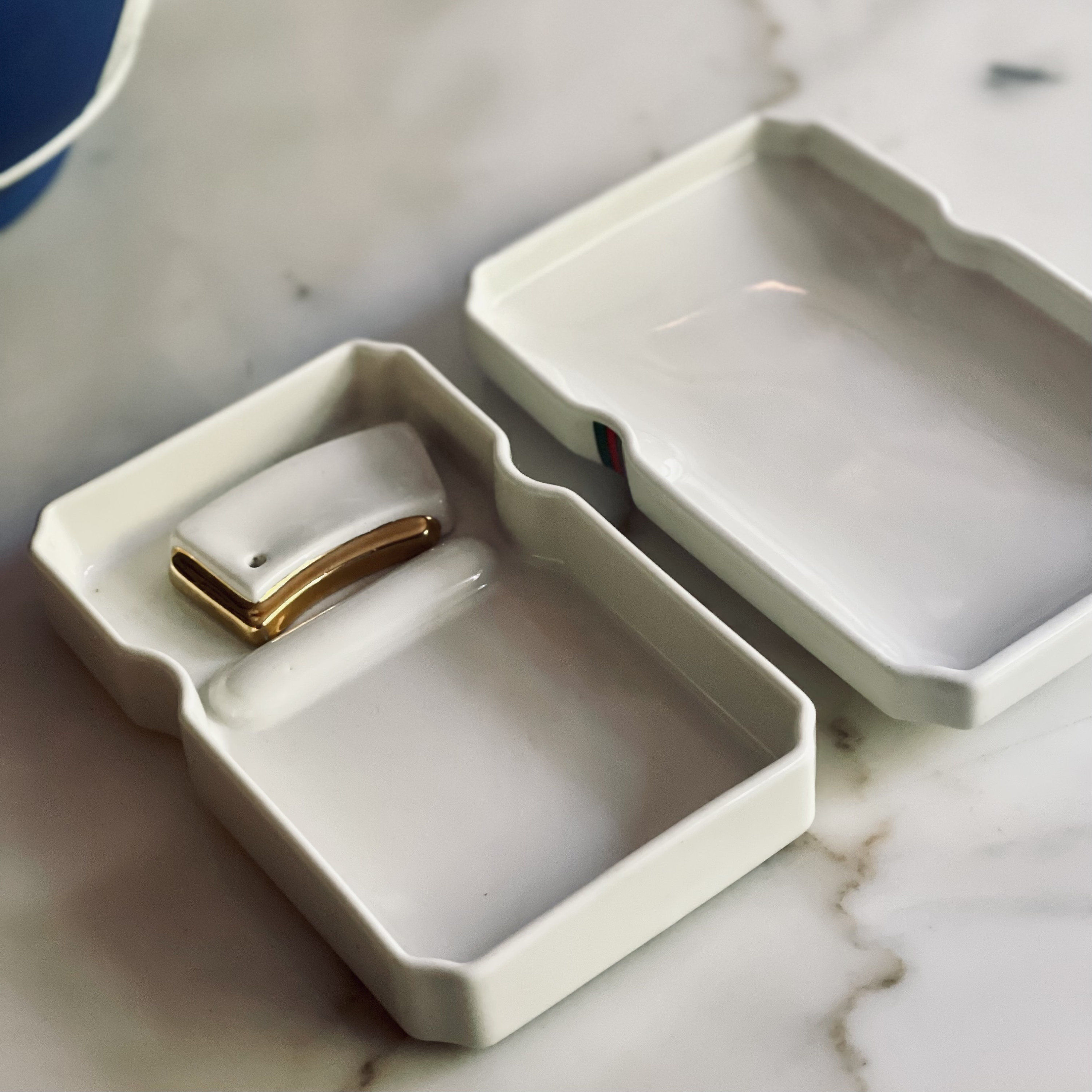 Gucci Horsebit Porcelain Incense Holder Trinket Box - Etsy