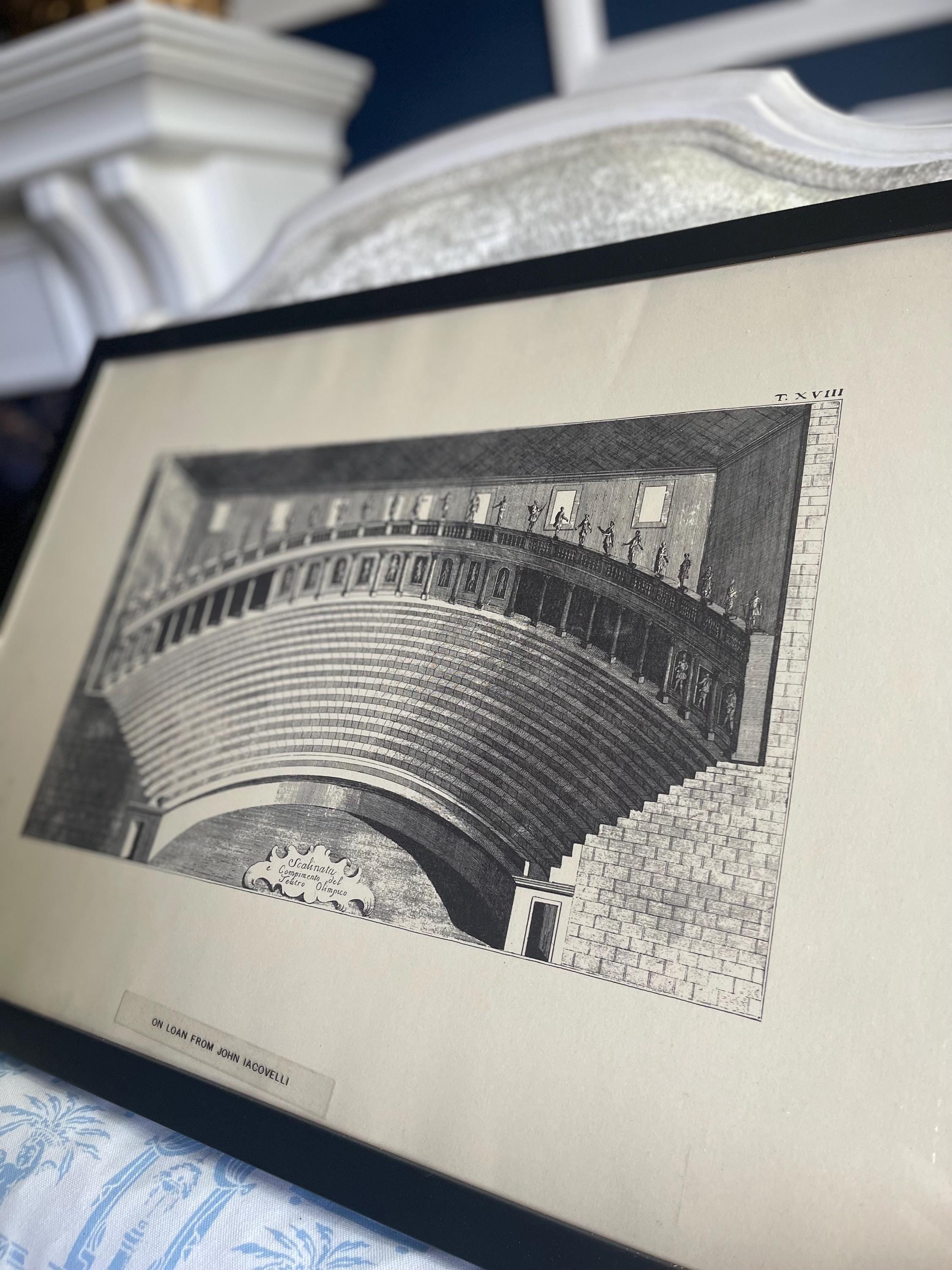 Teatro Olimpico Vicenza Print - Gilberto Padovan Editore - John ...