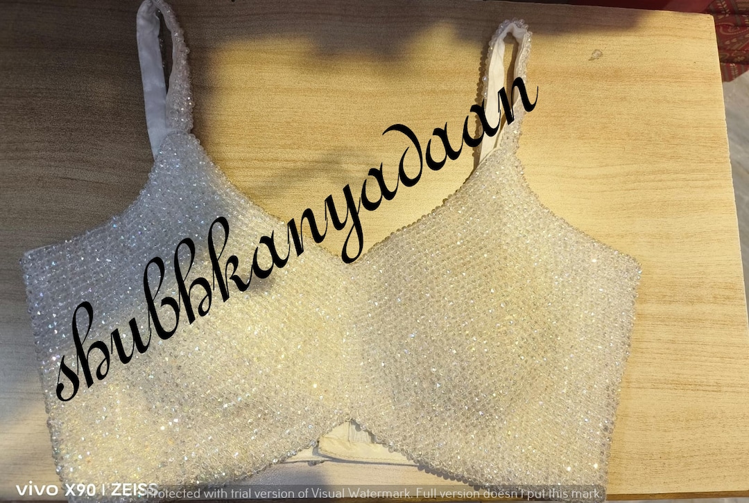 White Sabyasachi Deep V Cut Readymade Designer Wedding Wear Bride Saree ...