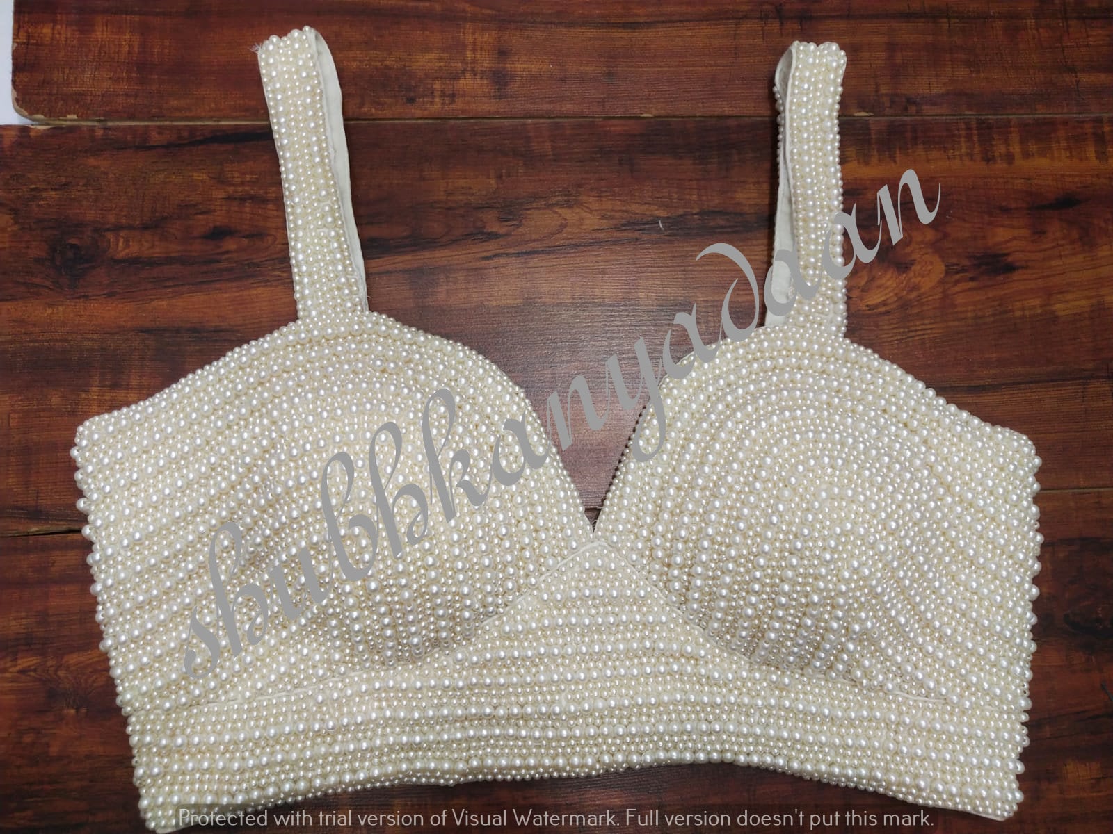 White Sabyasachi Deep V Cut Readymade Designer Wedding Wear - Etsy