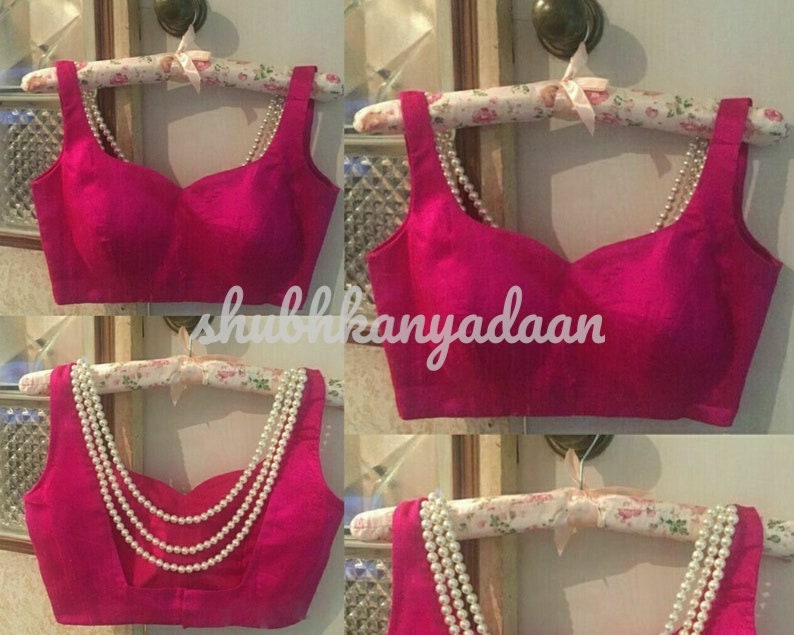 Pink Sabyasachi Deep V Cut Readymade Designer Wedding Wear - Etsy