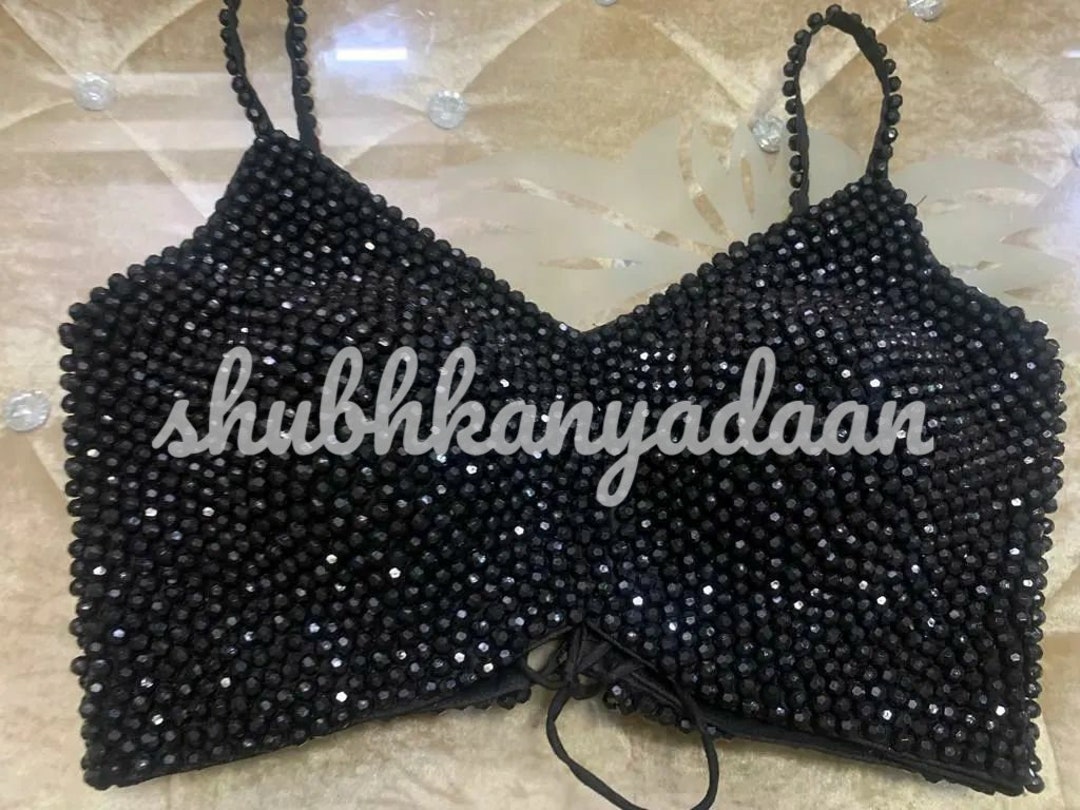 Black Sabyasachi Deep V Cut Readymade Designer Wedding Wear Bride Saree ...