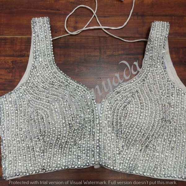 Silver Blouse - Etsy