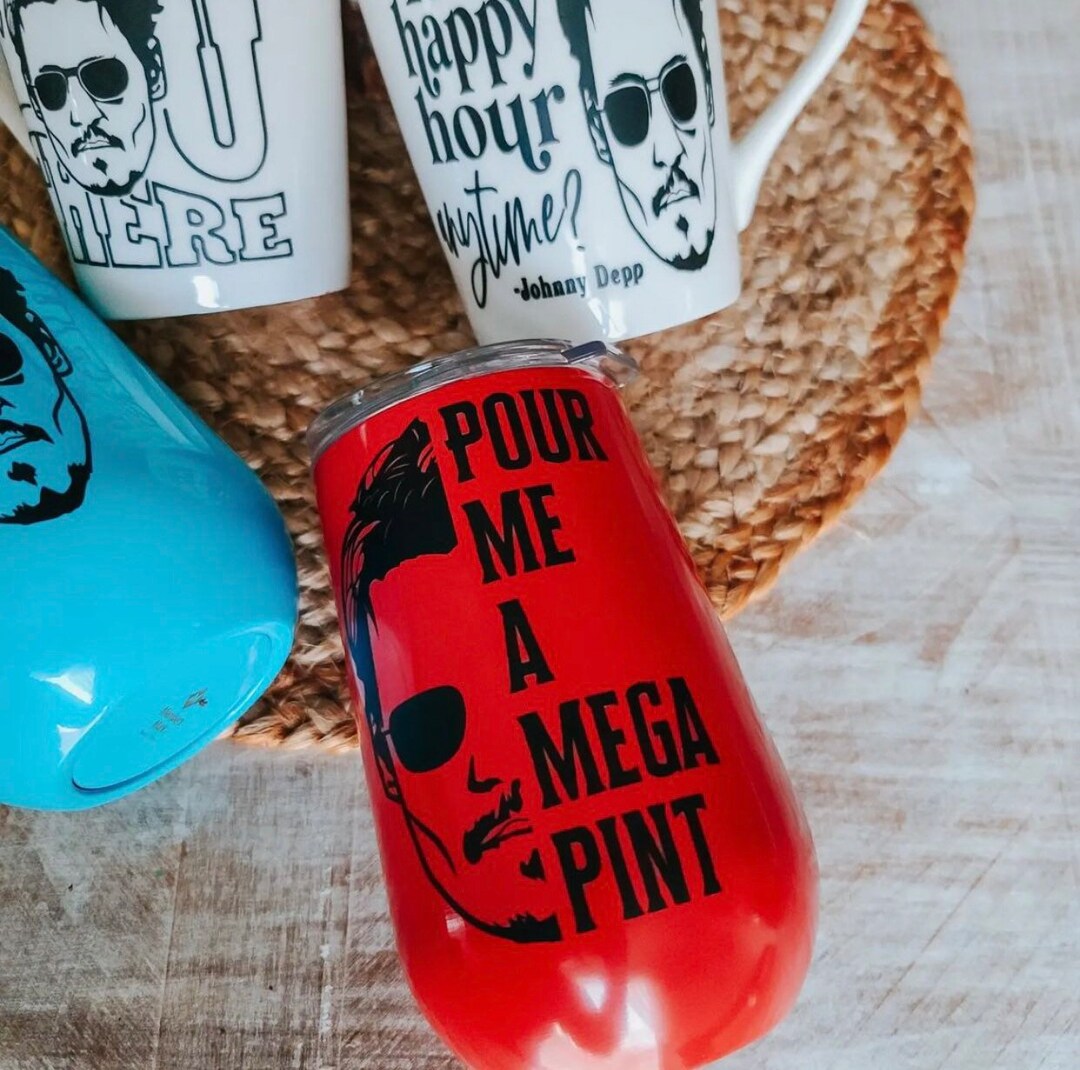 Johnny Depp Mega Pint Johnny Depp Mega Pint Coffee Mug - Etsy