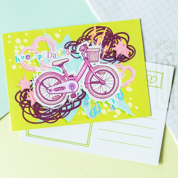 Keep Pedaling - Etsy