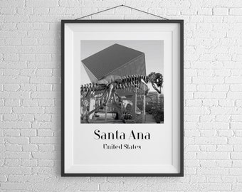 Santa Ana Wall Art - Etsy