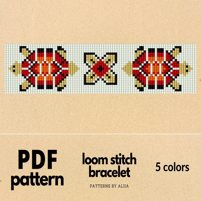 Seed Bead Turtle Pattern - Etsy