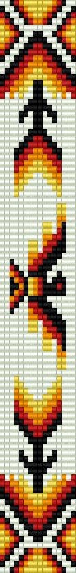Thunderbird Pattern, Native Bead Loom, Native Beadwork, Miyuki Pattern ...