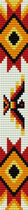 Thunderbird Pattern, Native Bead Loom, Native Beadwork, Miyuki Pattern ...