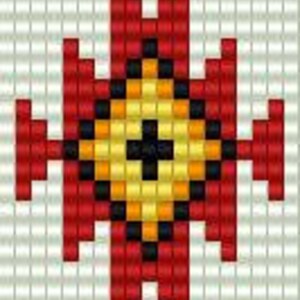 Thunderbird Pattern, Native Bead Loom, Native Beadwork, Miyuki Pattern ...