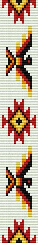 Thunderbird Pattern, Native Bead Loom, Native Beadwork, Miyuki Pattern ...