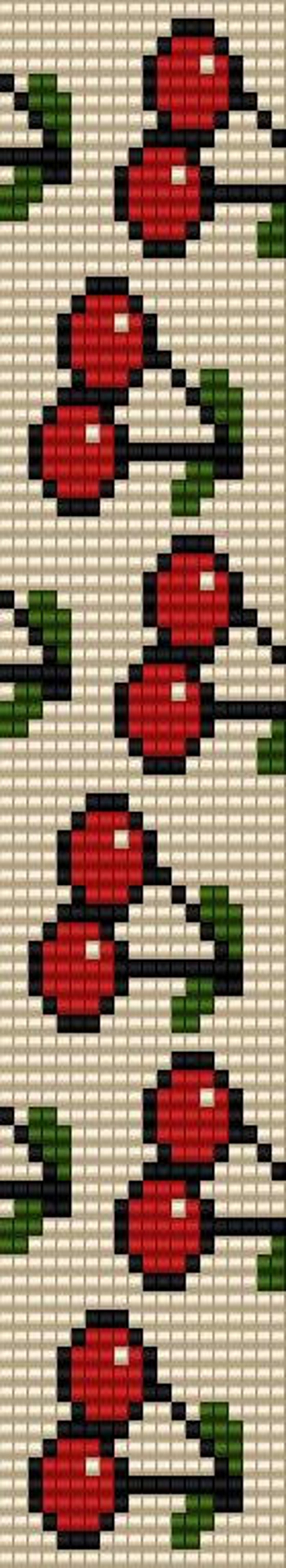 Fruits and Cow Seed Bead Loom Patterns Bead Loom Patterns - Etsy Australia