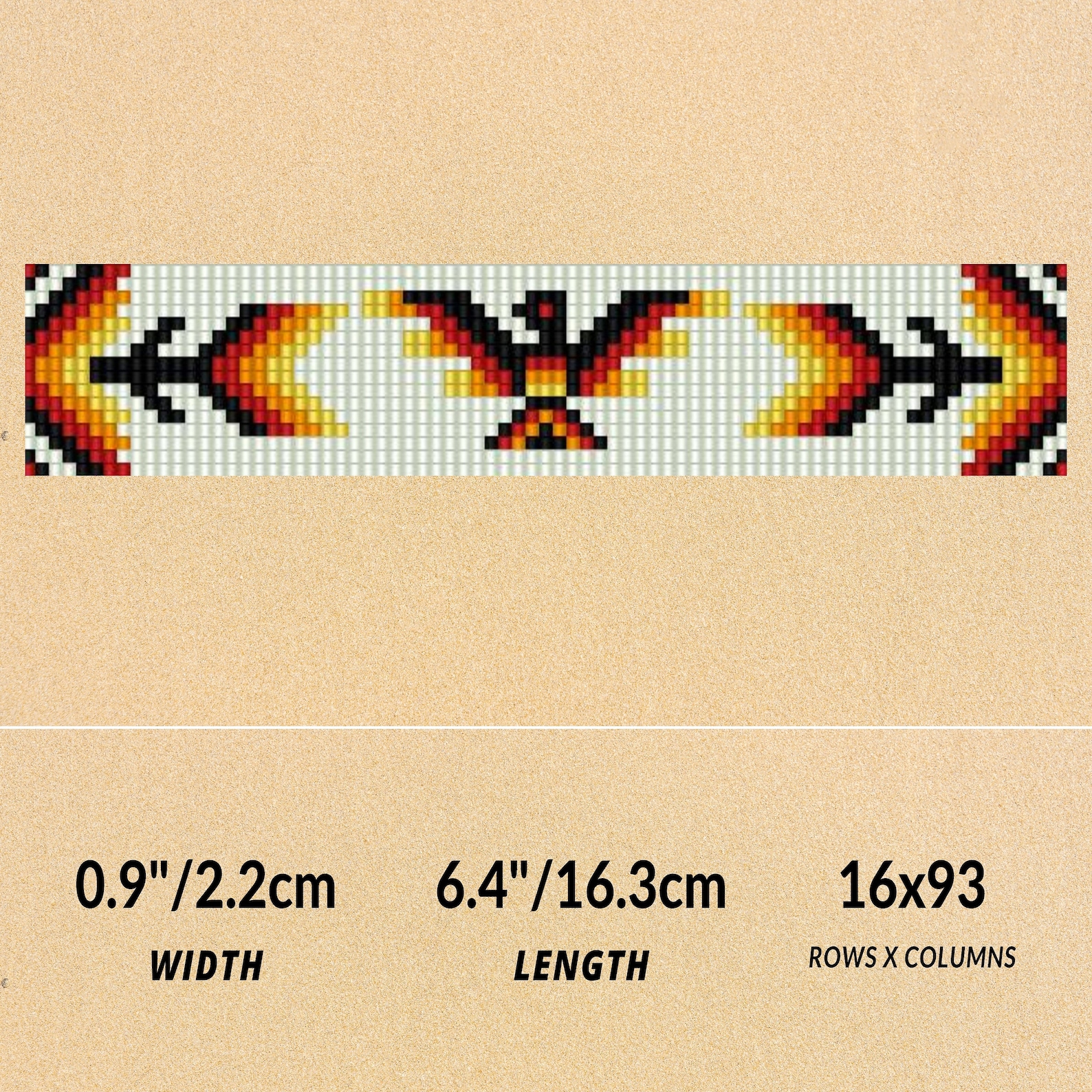 Thunderbird Pattern, Native Bead Loom, Native Beadwork, Miyuki Pattern ...