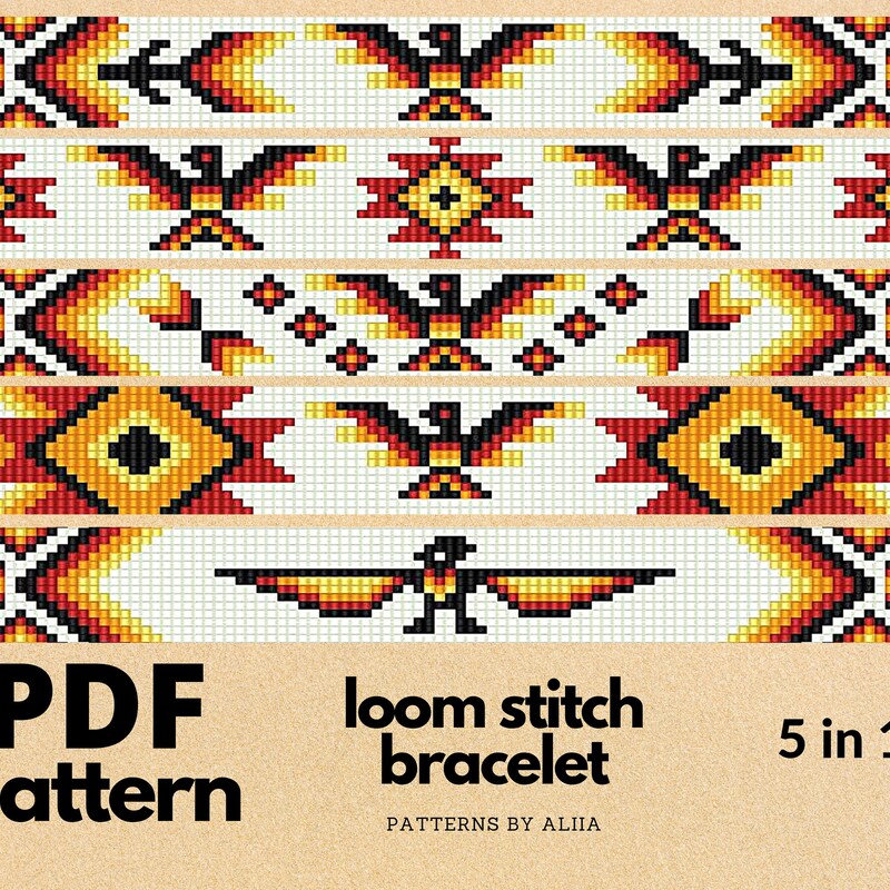 Cherokee Beading Loom Patterns - Etsy