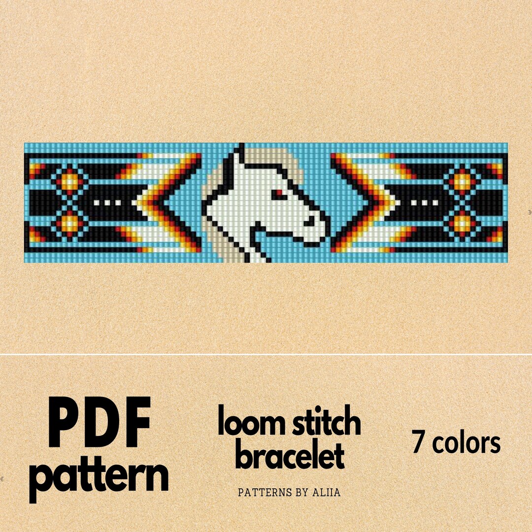Totem Native Bead Patterns, Turquoise Indian Patterns, Seed Bead Loom ...