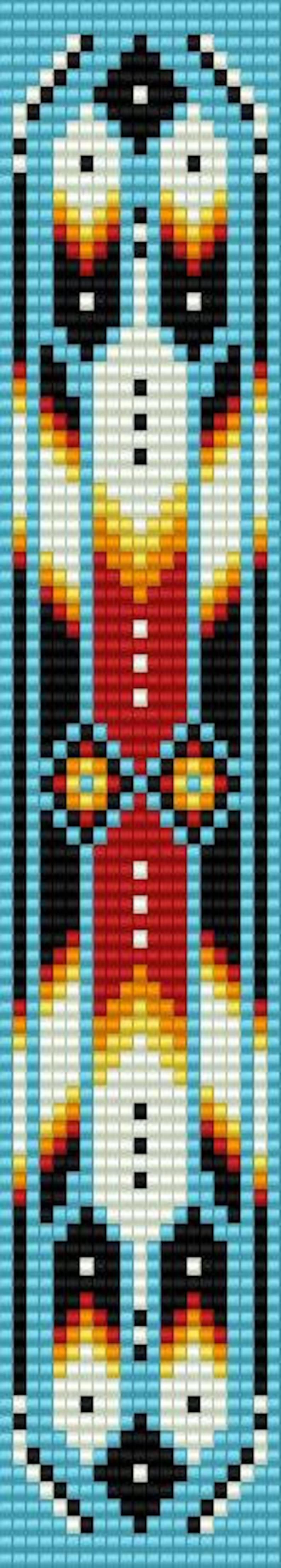 Native American Bead Loom, Native Beadwork, Miyuki Pattern, Navajo ...