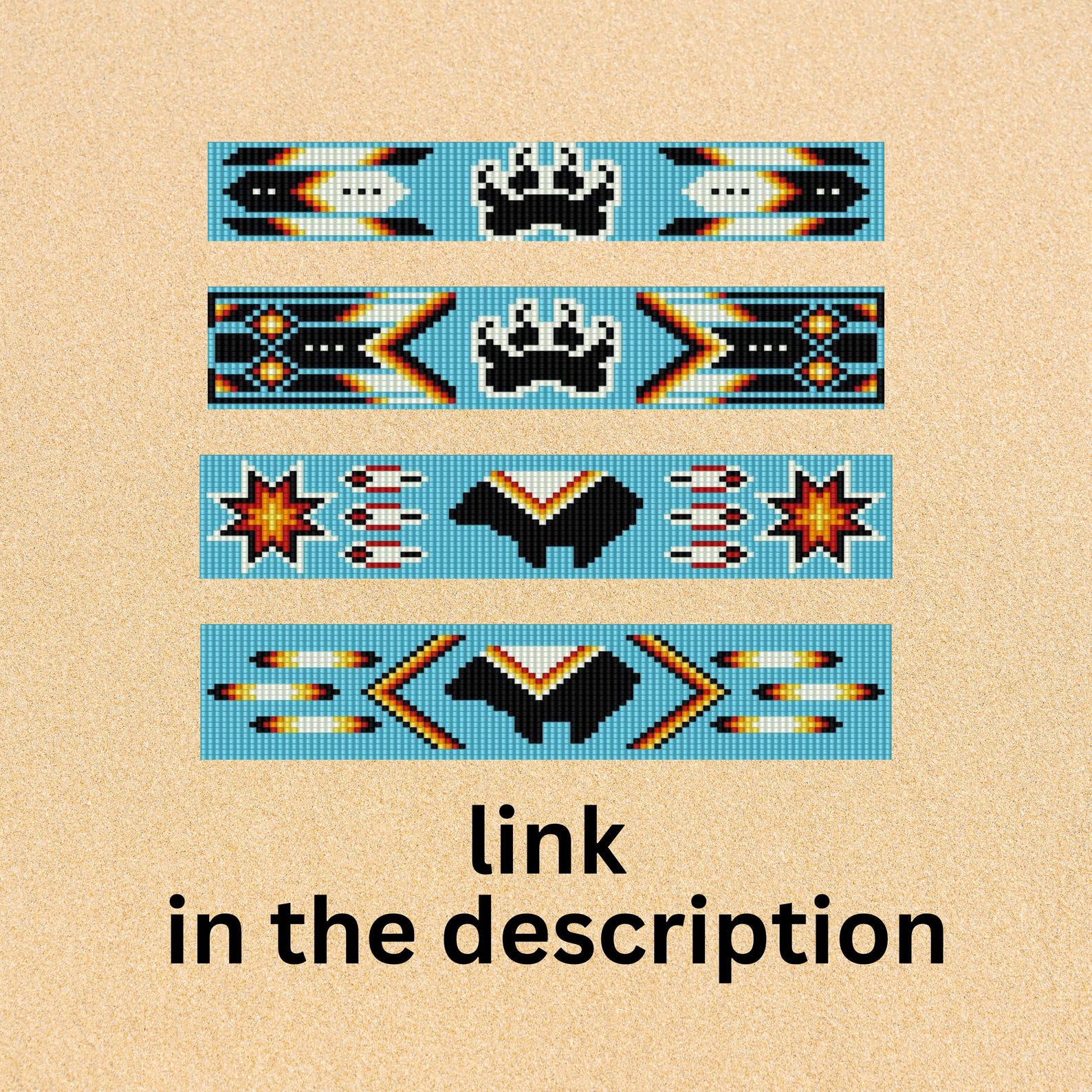 Thunderbird Pattern, Native Bead Loom, Native Beadwork, Miyuki Pattern ...