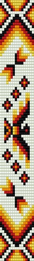 Thunderbird Pattern, Native Bead Loom, Native Beadwork, Miyuki Pattern ...