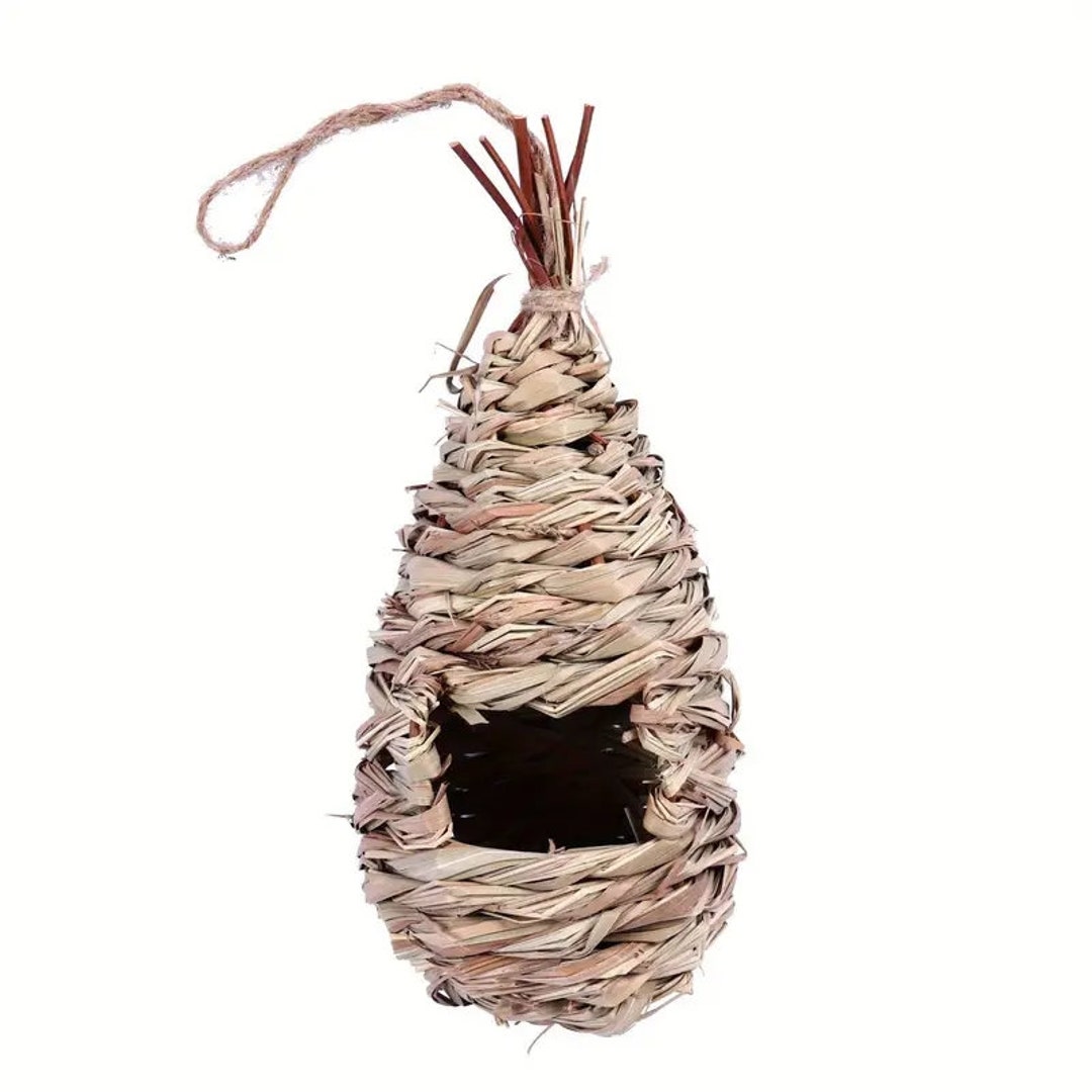 Straw Bird Nest, Handwoven Bird Nest, Birdcage Garden Decoration ... Straw Bird Nest, Handwoven Bird Nest, Birdcage Garden Decoration ...