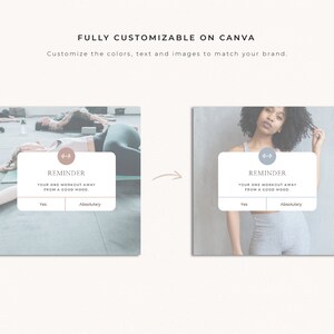 Health and Wellness Social Media Bundle, Fitness Nutrition Coach ...