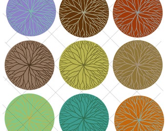 Landscape Graphics Plan View Trees Marker Tree 014 - Etsy