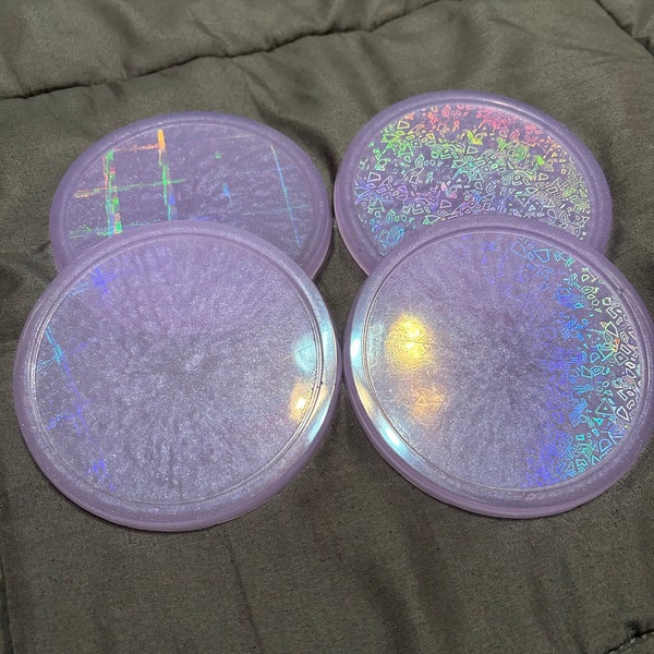 Holographic Coaster - Etsy