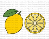 Lemon Svg Lemon Slice Svg Lemon Half Svg Fruit Svg Fruit - Etsy