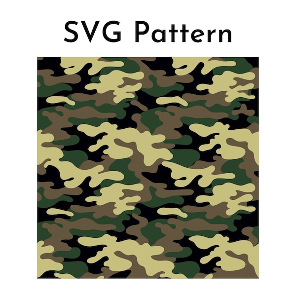 Camo Svg - Etsy
