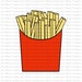 Fries Svg, French Fries Svg, Small Fry Svg,fry Svg, French Fry Vector ...