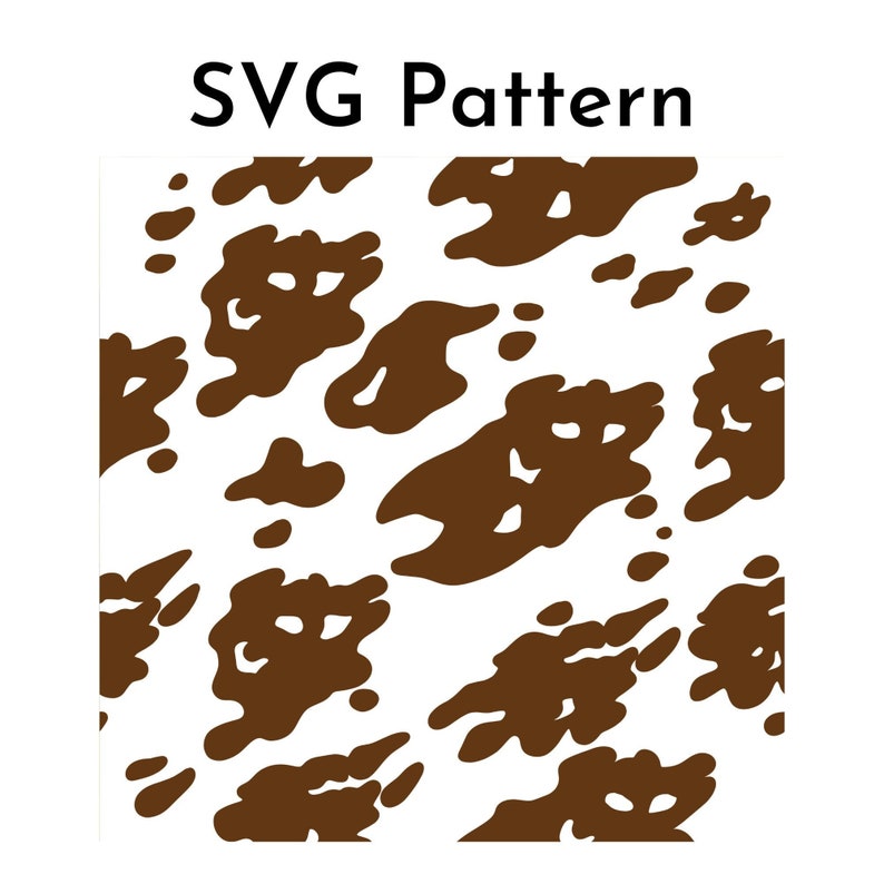 Cowhide Svg Pattern Cow Pattern Svg Cowhide Png Cow Digital | Etsy