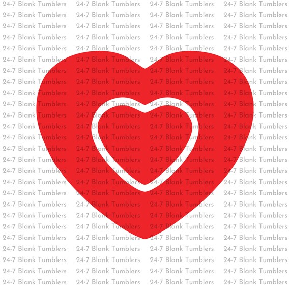 Corazón svg doble corazón svg corazónclipart svg corazón de - Etsy México