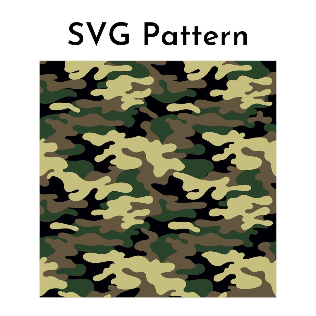 Camouflage Svg, Camouflage Pattern Svg, Military Camo Svg, Camo Svg ...