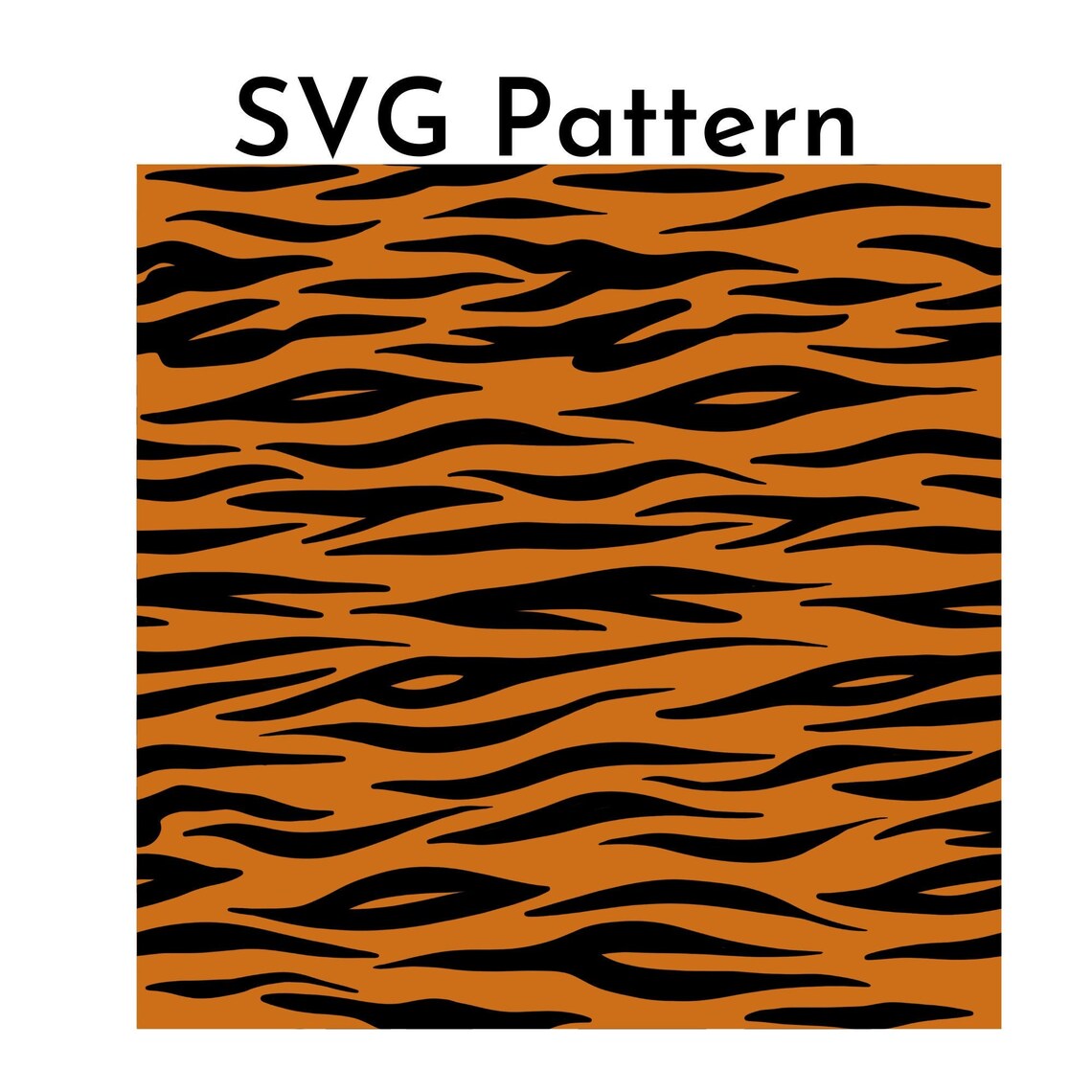 Tiger Print Svg Tiger Animal Patterm Svg Animal Print Svg - Etsy