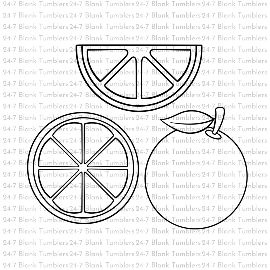 Orange Svg, Orange Slice Outline Svg, Orange Half Svg, Fruit Svg ...