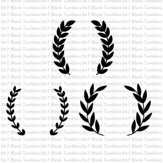 Wreath Svg Laurel Wreath Svg Laurel Svg Laurel Wreath - Etsy