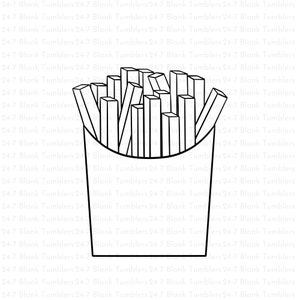 Fries Svg, French Fries Svg, Small Fry Svg,fry Svg, French Fry Vector ...