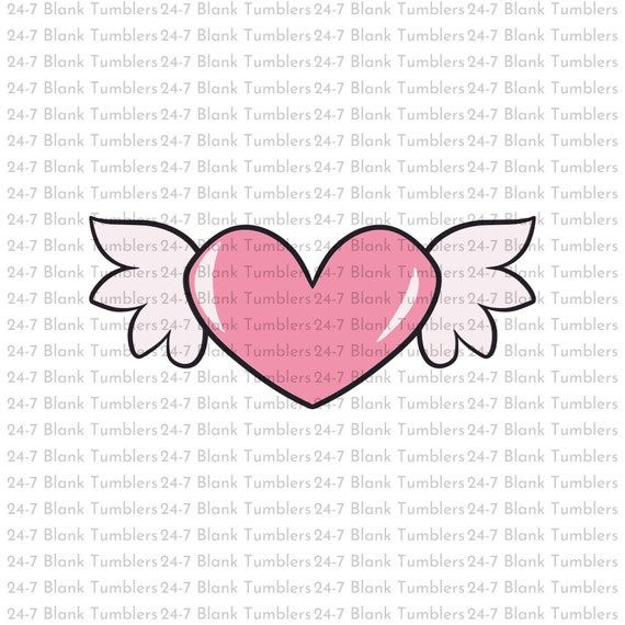 Cuore con ali svg cuore svg ali svg ali cuore svg clipart - Etsy Italia