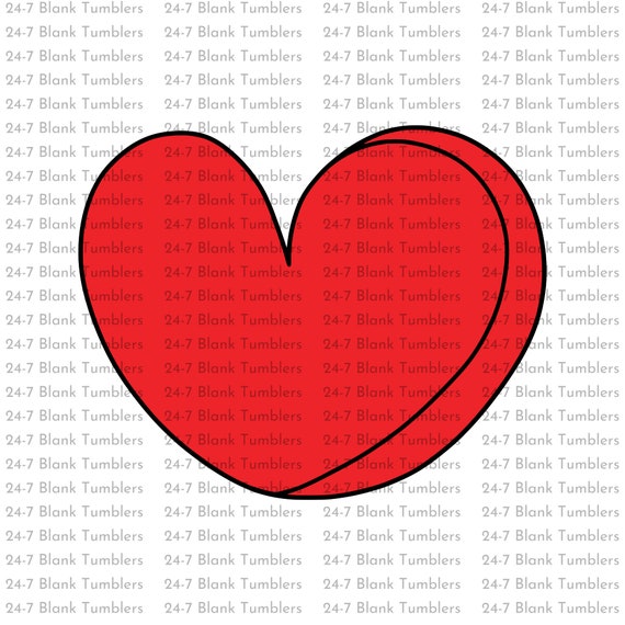 Heart Svg Red Heart Svg Heart Clipart Svg 3d Heart Svg - Etsy